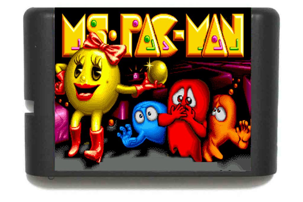Ms. Pac-Man | Cartucho Compatible Sega 16 Bits – Museum Games