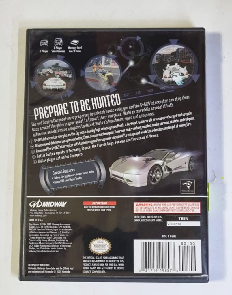 SpyHunter | Gamecube – Museum Games