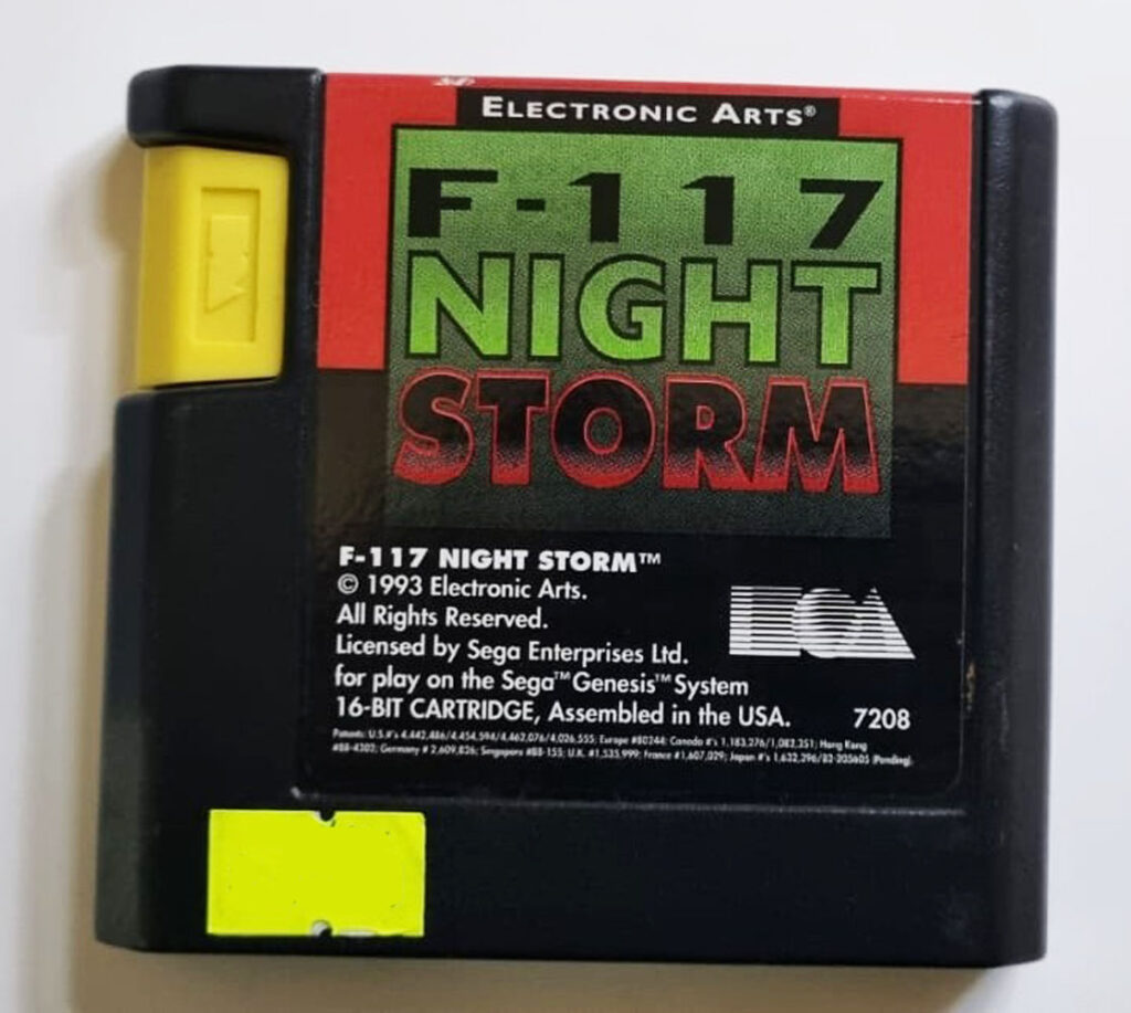 F-117 Night Storm | Sega Genesis Original – Museum Games