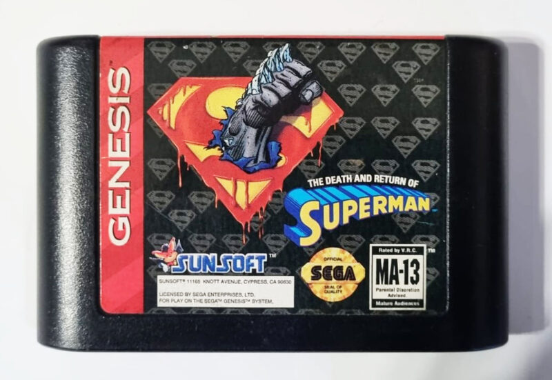 The Death and Return of Superman | Sega Genesis Original – Museum Games