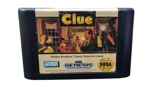Clue | Sega Genesis Original – Museum Games