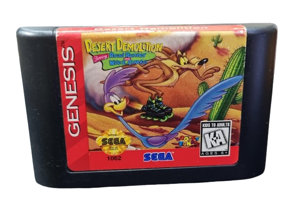 Desert Demolition Starring Road Runner and Wile E. Coyote | Sega ...
