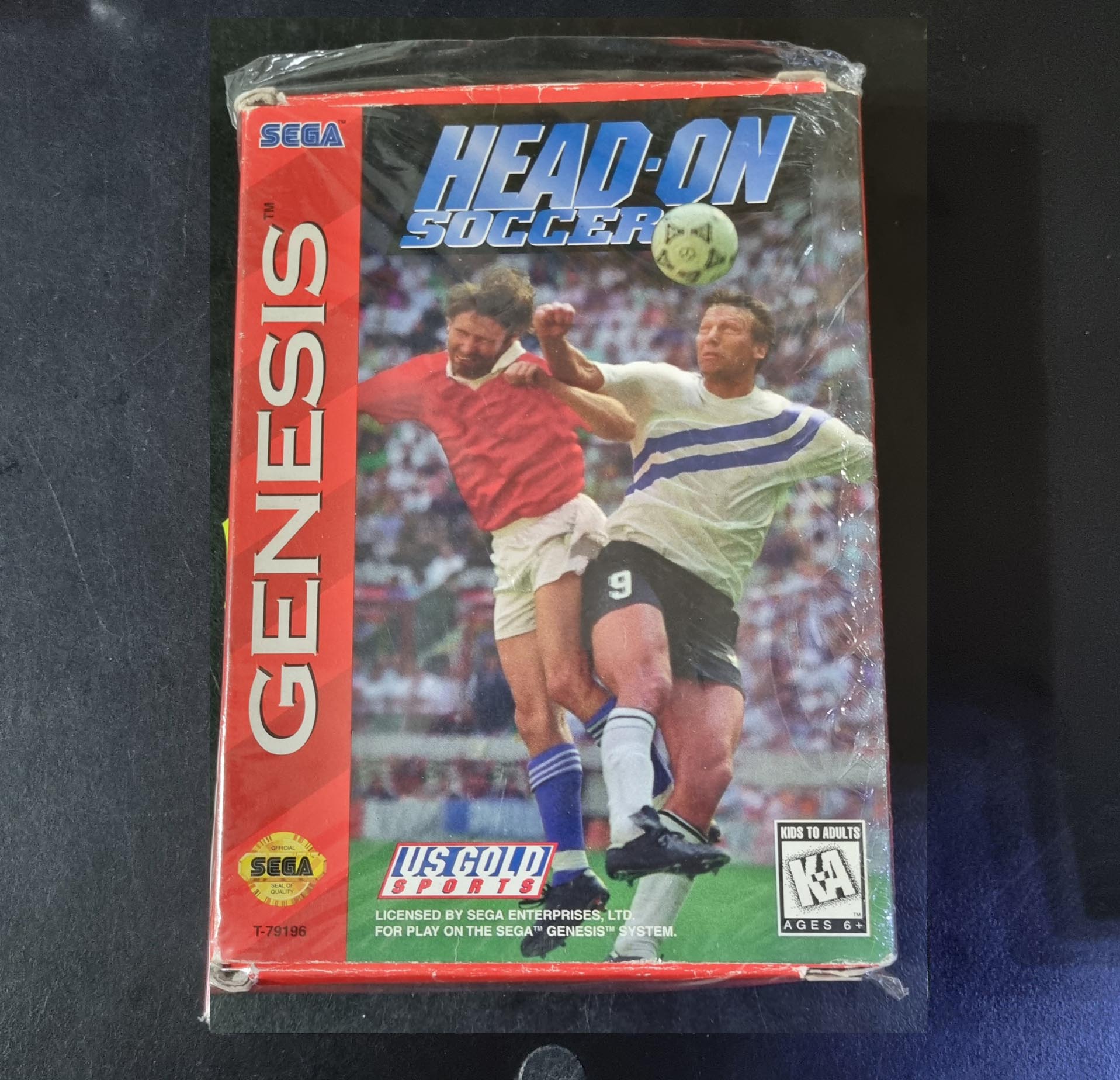 Head-On Soccer | Sega Genesis Original (cib) – Museum Games