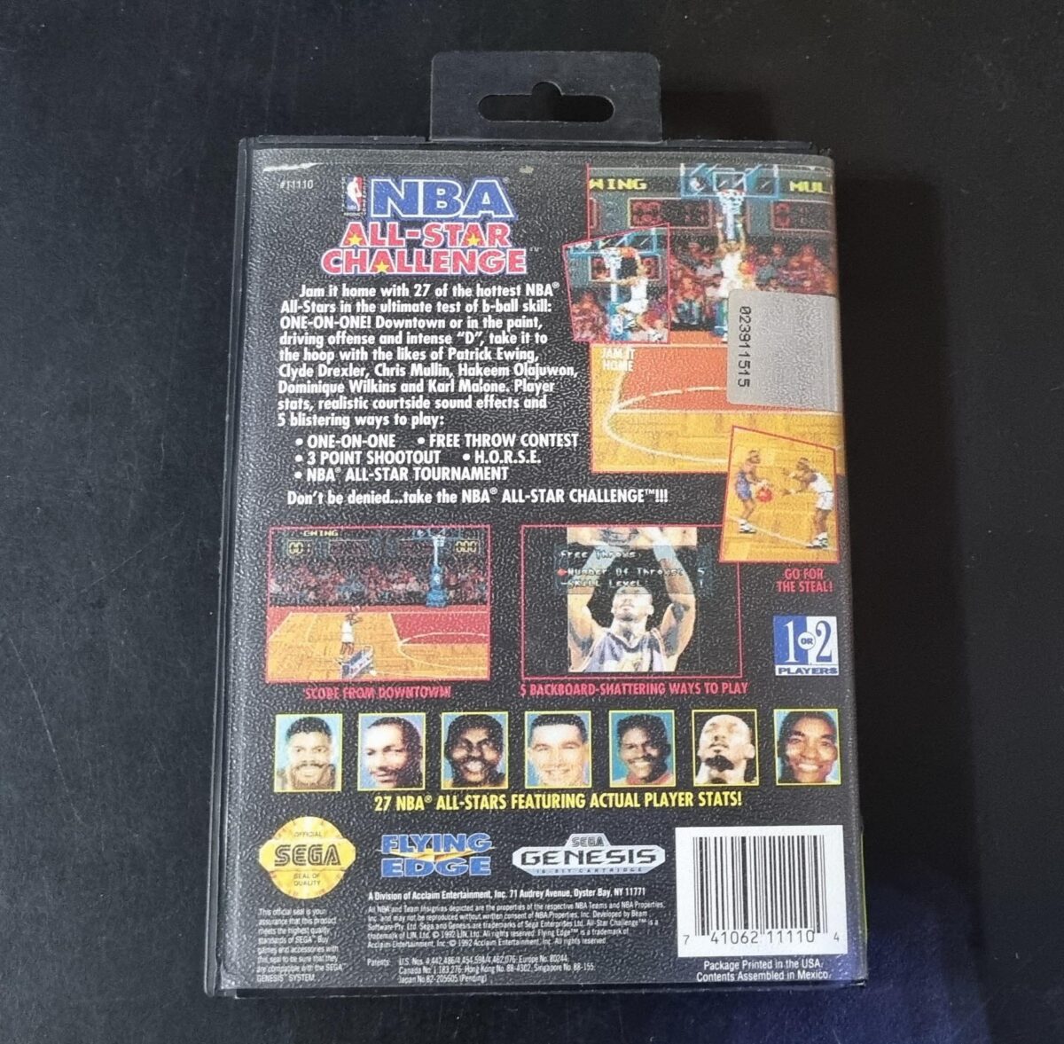 NBA All-Star Challenge | Sega Genesis Original – Museum Games