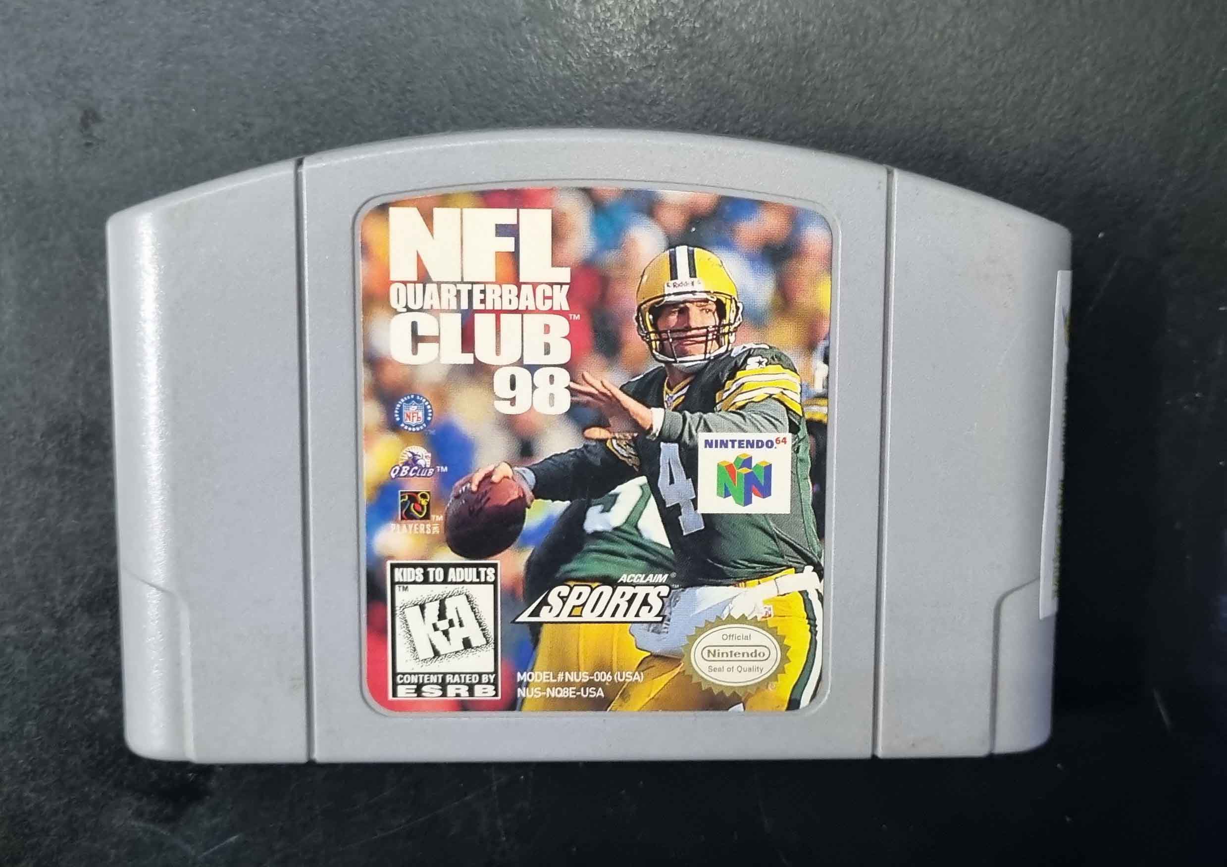 NFL Quarterback Club 98 | Nintendo 64 – Museum Games