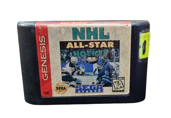 NHL All-Star Hockey 95 | Sega Genesis Original – Museum Games