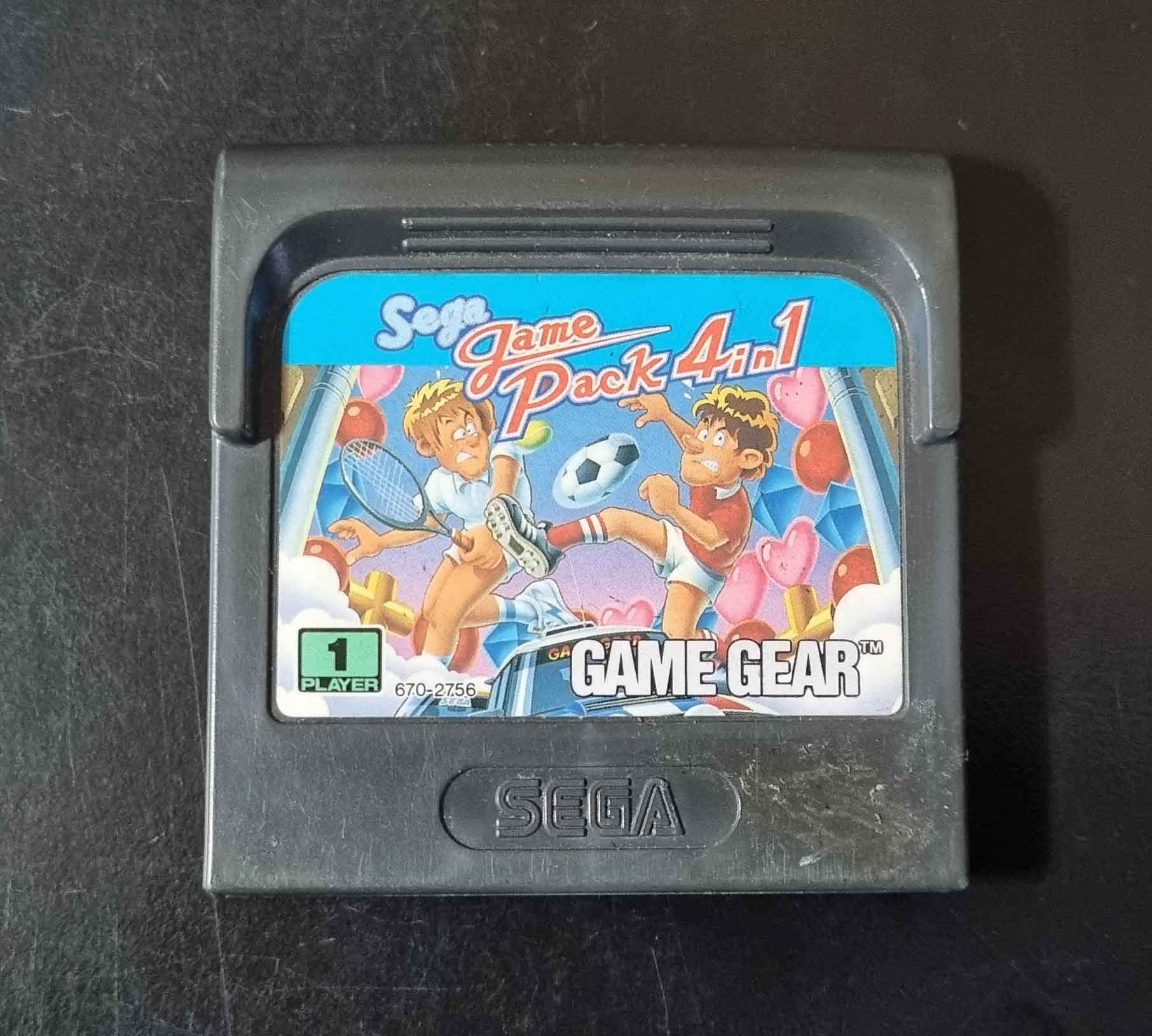 Sega Game Pack 4 in 1 | Game Gear Original – Museum Games