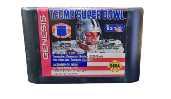 Tecmo Super Bowl | Sega Genesis Original – Museum Games